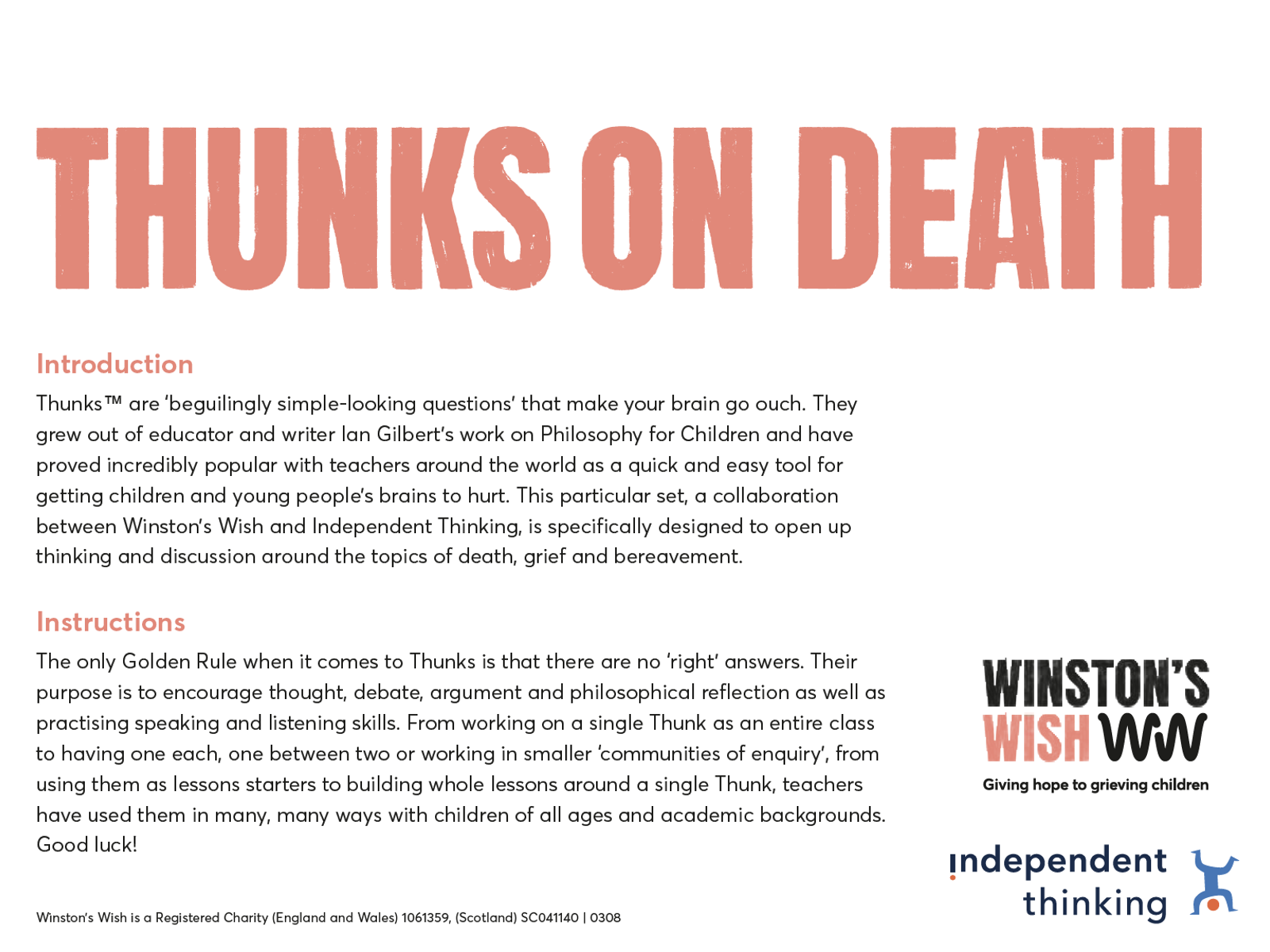 Thunks | Independent Thinking